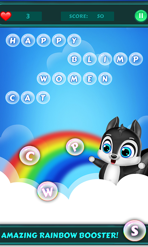 Chipmunk Word Popper-Typing Master - App on the Amazon Appstore