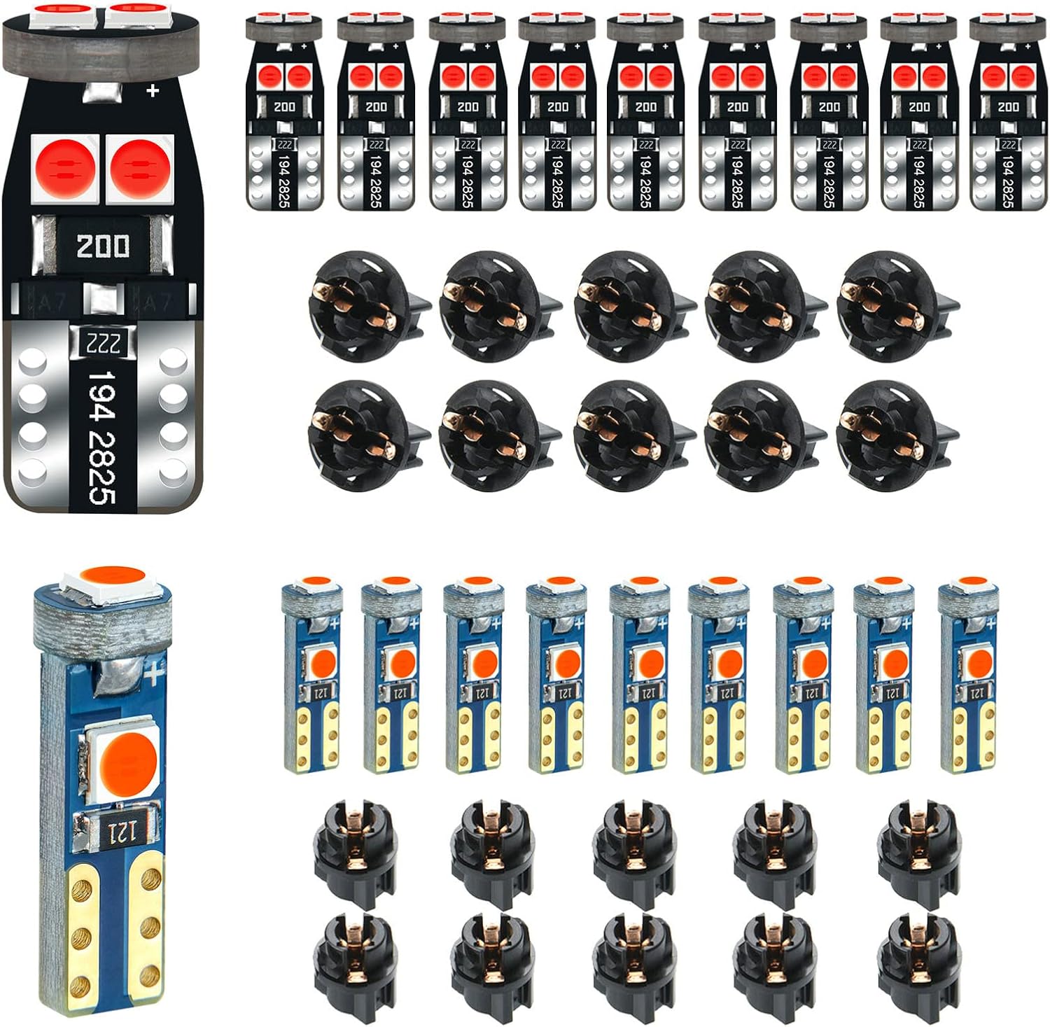 Red T5 PC74 PC37 PC118 T10 PC168 PC175 PC194 PC194R PC195 PC160 PC161 ...