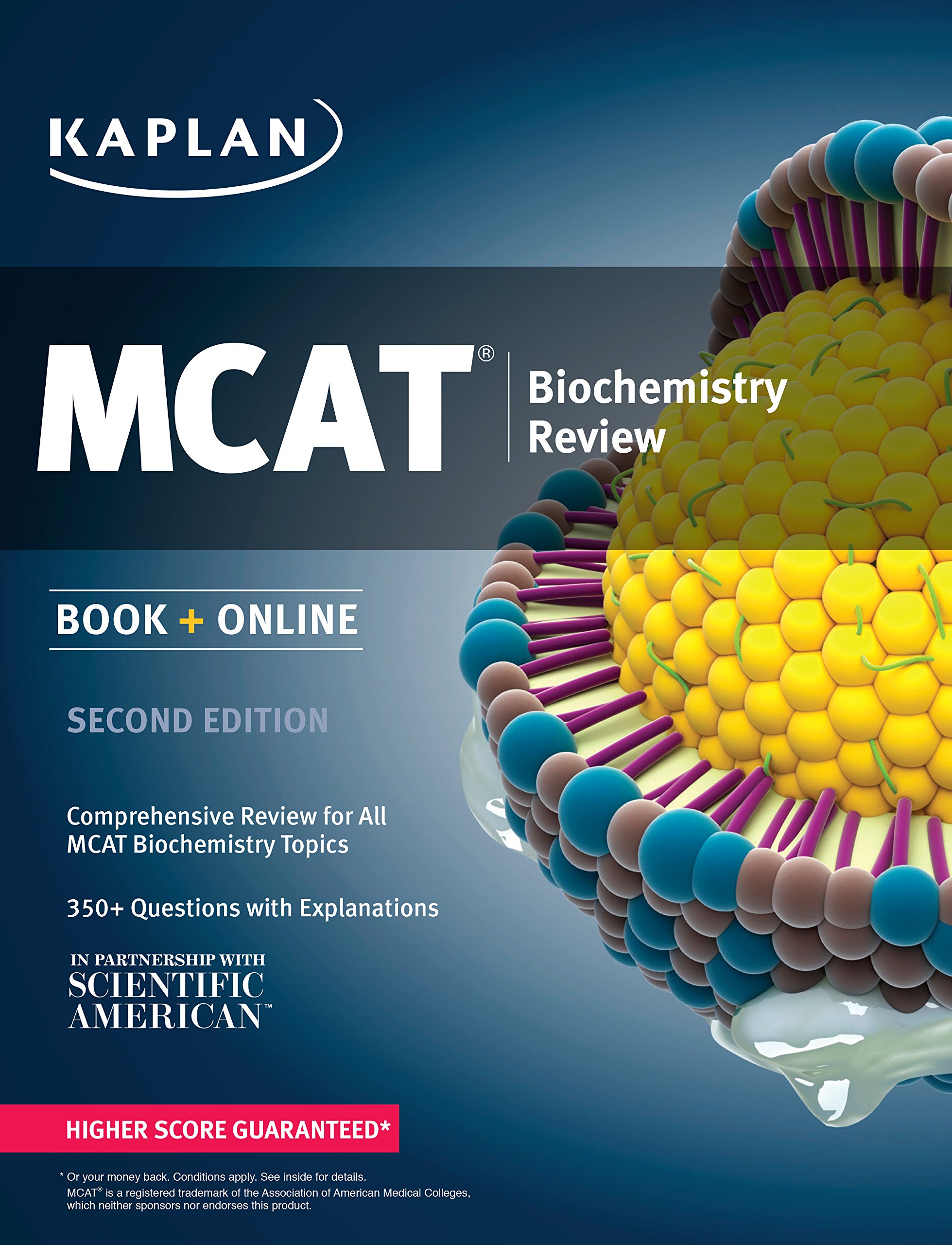 Kaplan MCAT Biochemistry Review: Book + Online (Kaplan Test Prep ...
