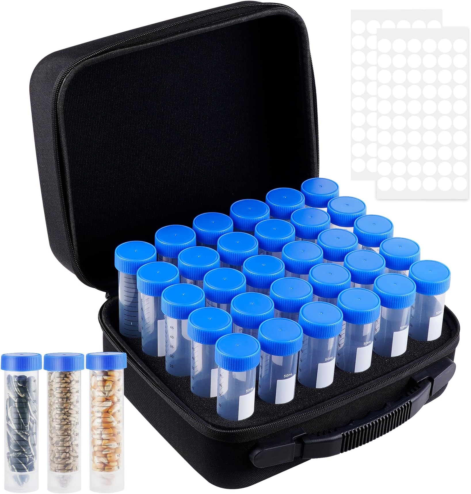 Amazon.com : DAYSTART Seed Organizer - 30 Slots Built-in Mesh Pocket ...