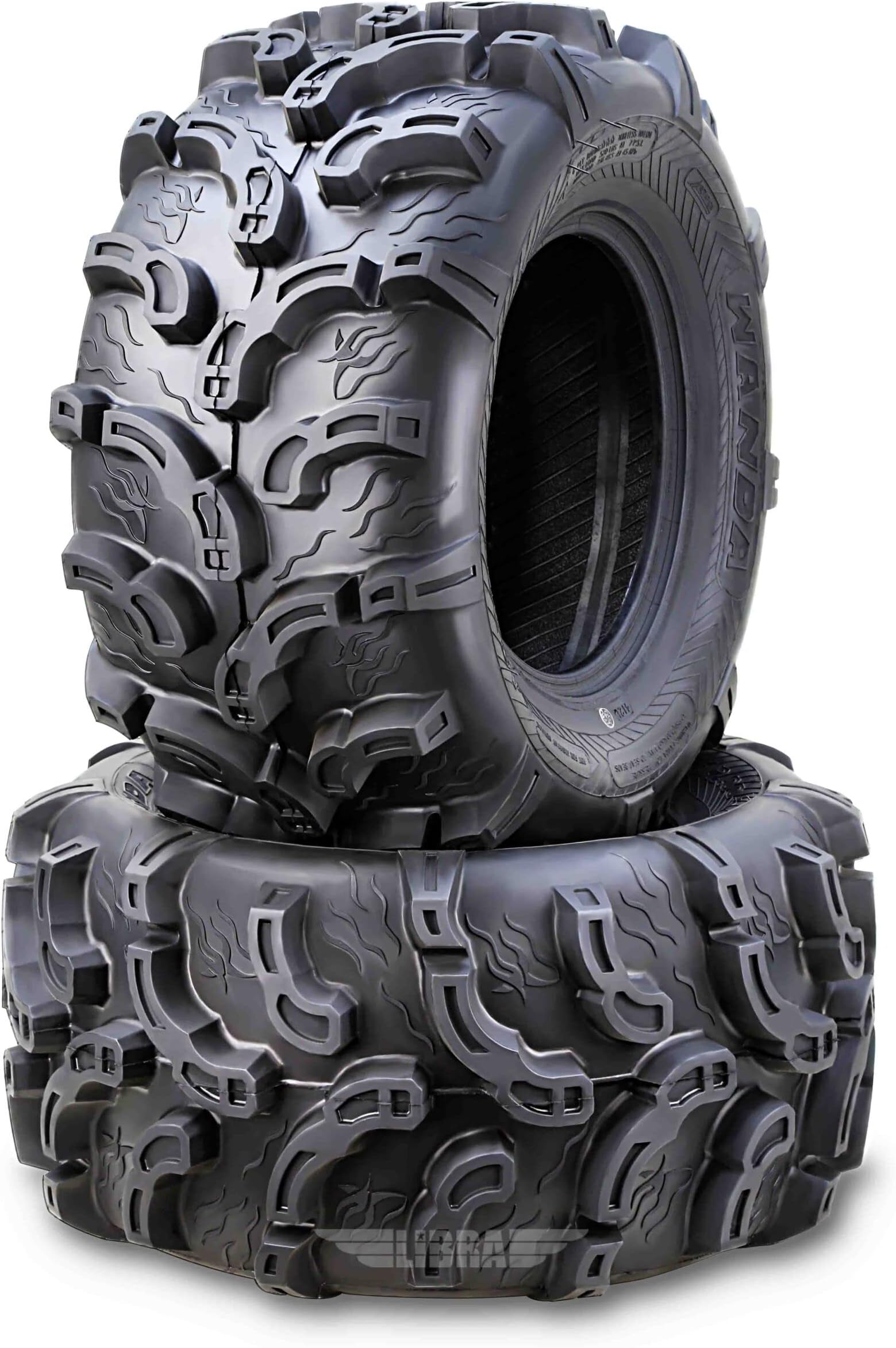 Amazon.com: Pair of 2 SunF 25x11-10 AT-XC ATV/UTV Off-Road Tires, 6PR ...