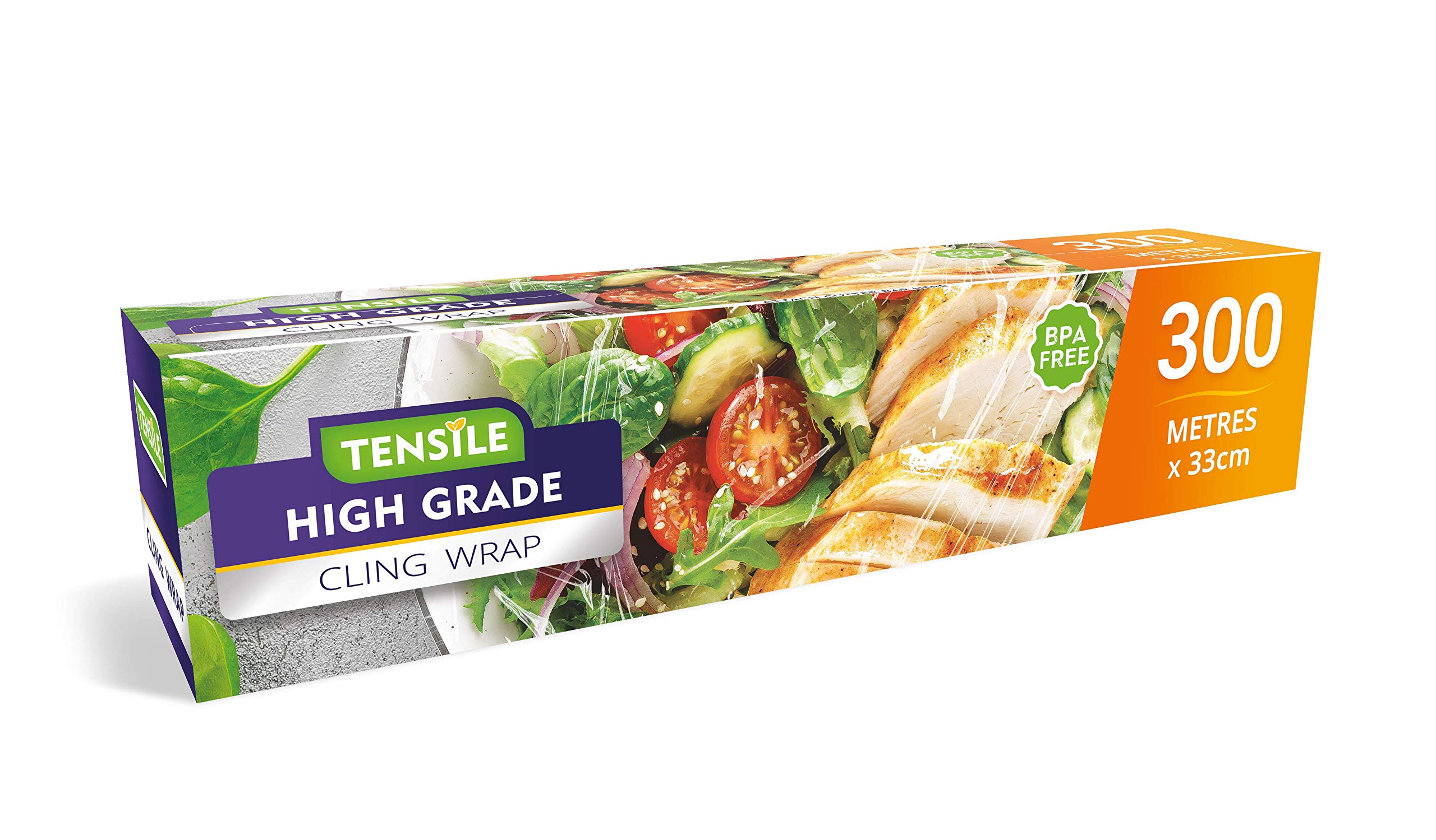 Tensile High Grade Cling Wrap 300m x 33cm : Amazon.com.au: Health ...