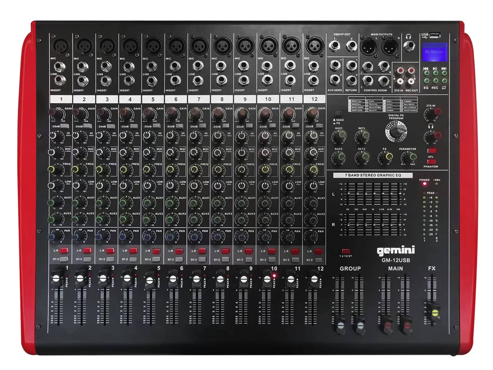 Gemini 4 Track Mixer