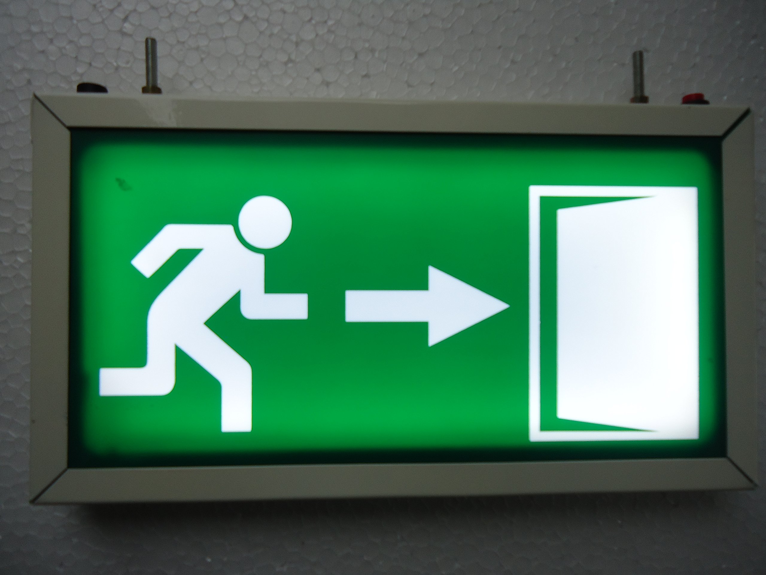 Buy Skp Automation SystemsLed Exit Sign with Battery Back Up Model 1 ...