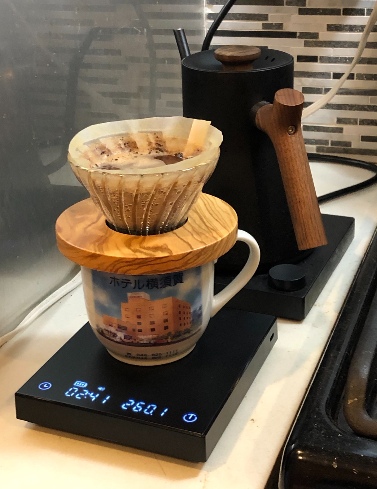 $6/mo - Finance Hario V60 Glass Coffee Dripper, Size 01, Olive Wood ...