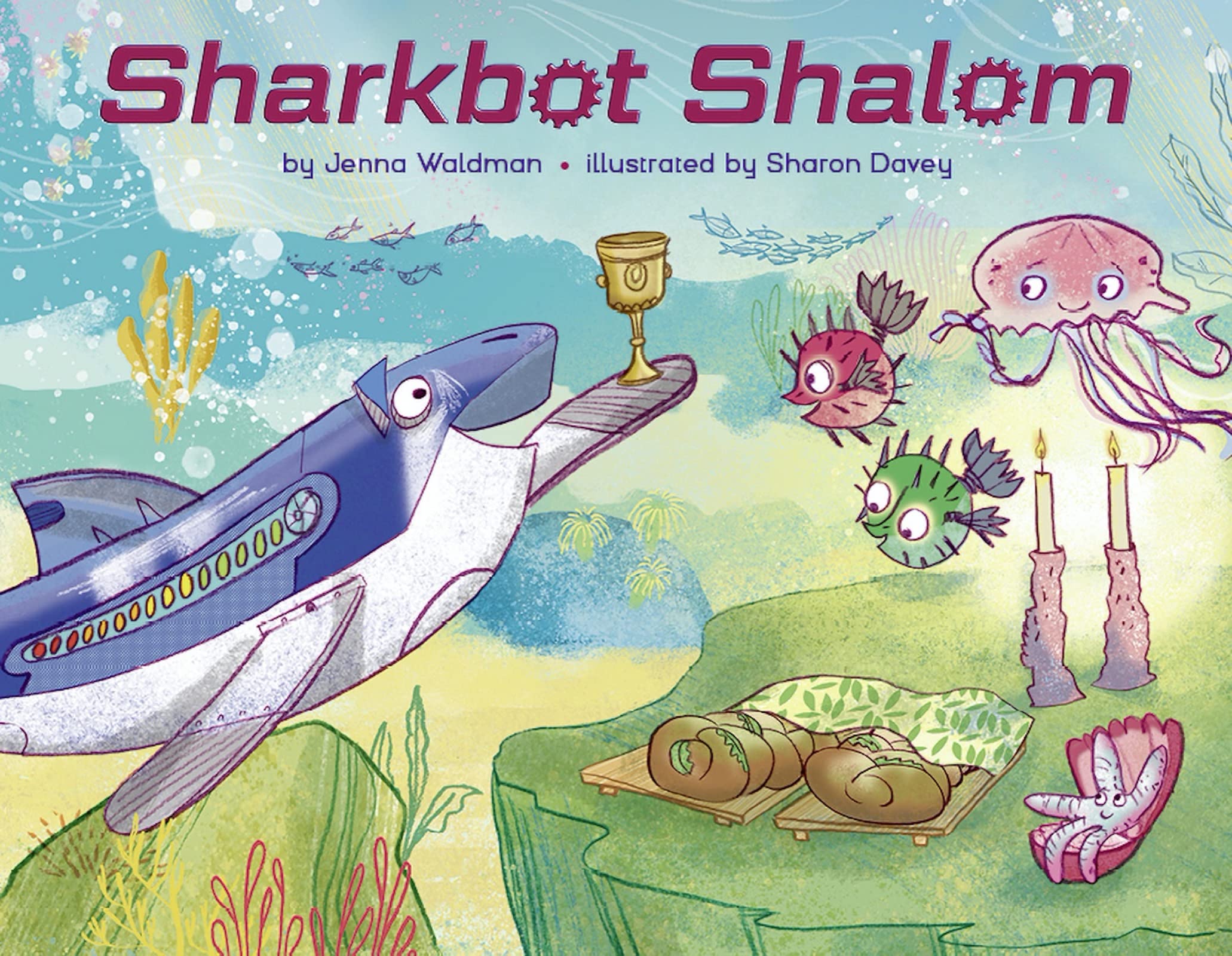 Amazon.com: Sharkbot Shalom (Picture book): 9781681155678: Waldman ...