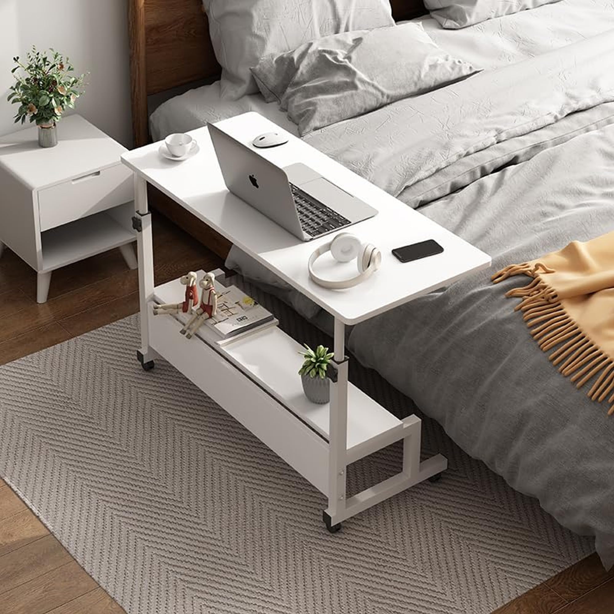 Savya Home Height Adjustable Table Portable Table Study Table Students ...