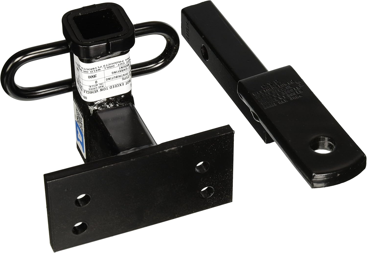 Amazon.com: Draw-Tite 36474 Class II Frame Hitch with 1-1/4" Square ...