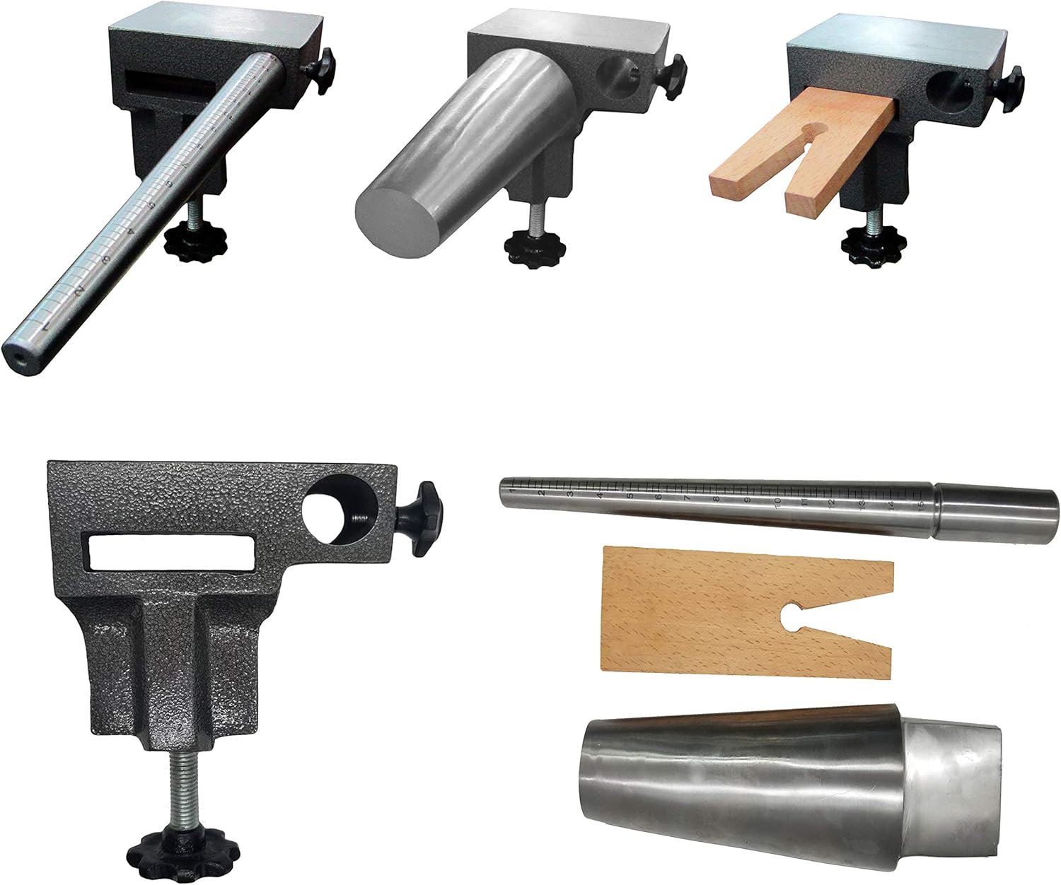 Amazon.com: Bench Anvil Combination Bracelet Mandrel Ring Stick Sizing ...