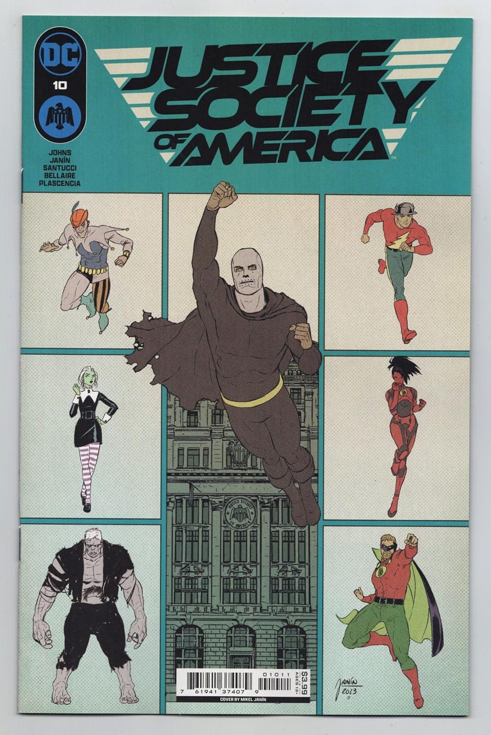 Amazon.com: Justice Society Of America #10 Cvr A Mikel Janin (DC, 2024) NM