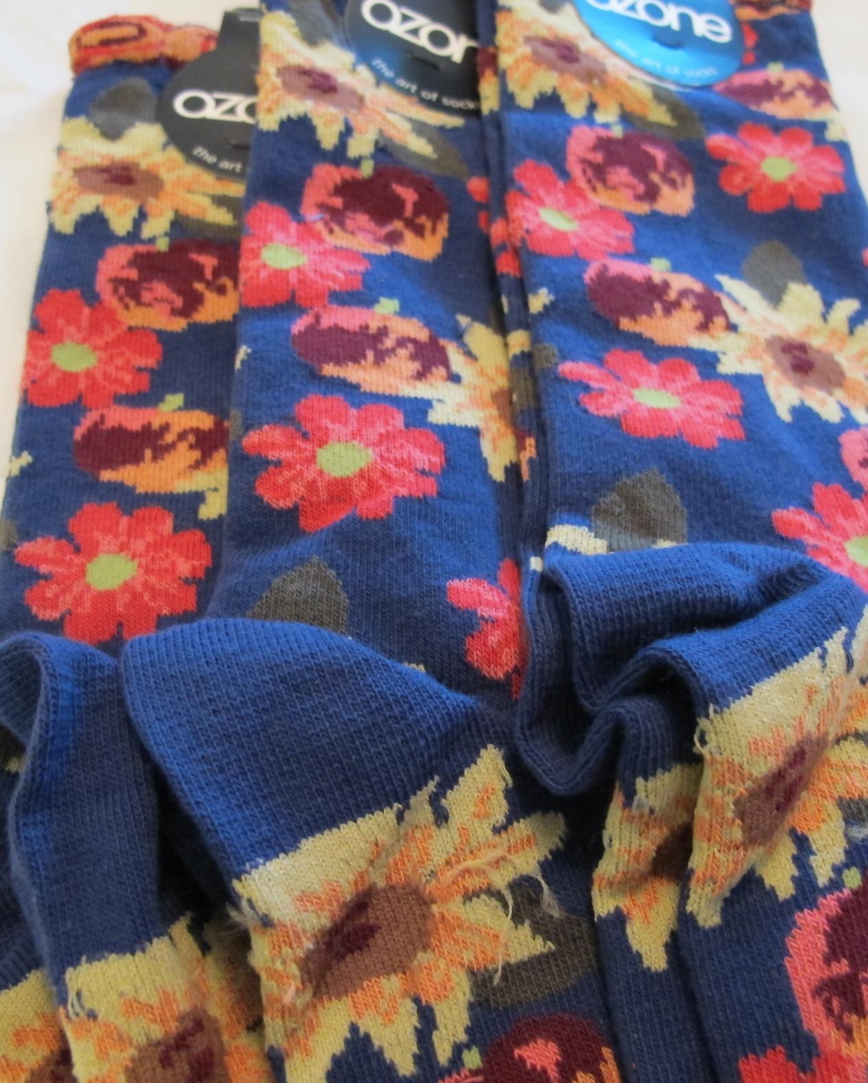 Amazon.com: Ozone Women's Petunia Pomme Soleil Socks : Clothing, Shoes ...