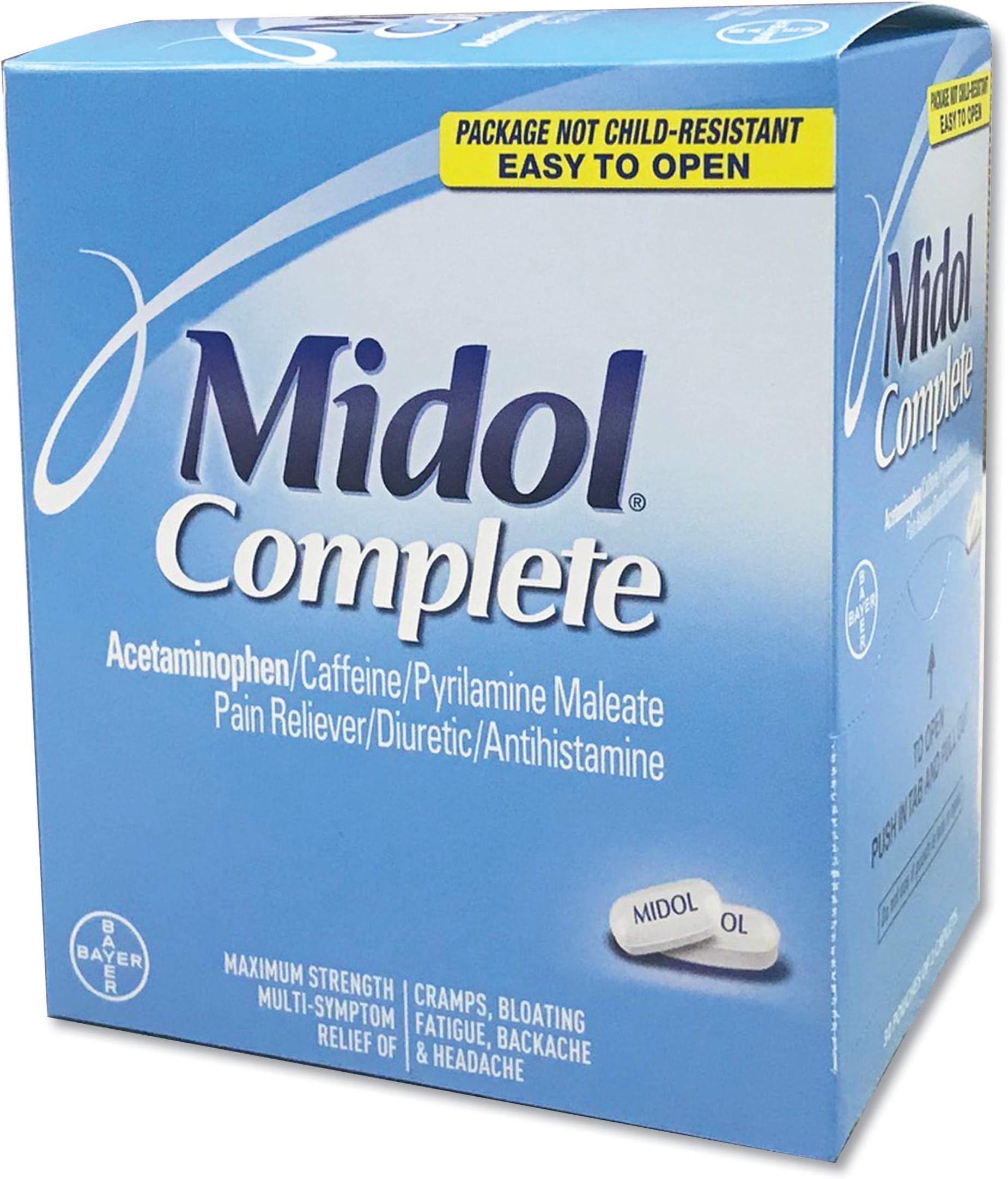 Amazon.com: Midol Menstrual Complete 50 caplets : Health & Household