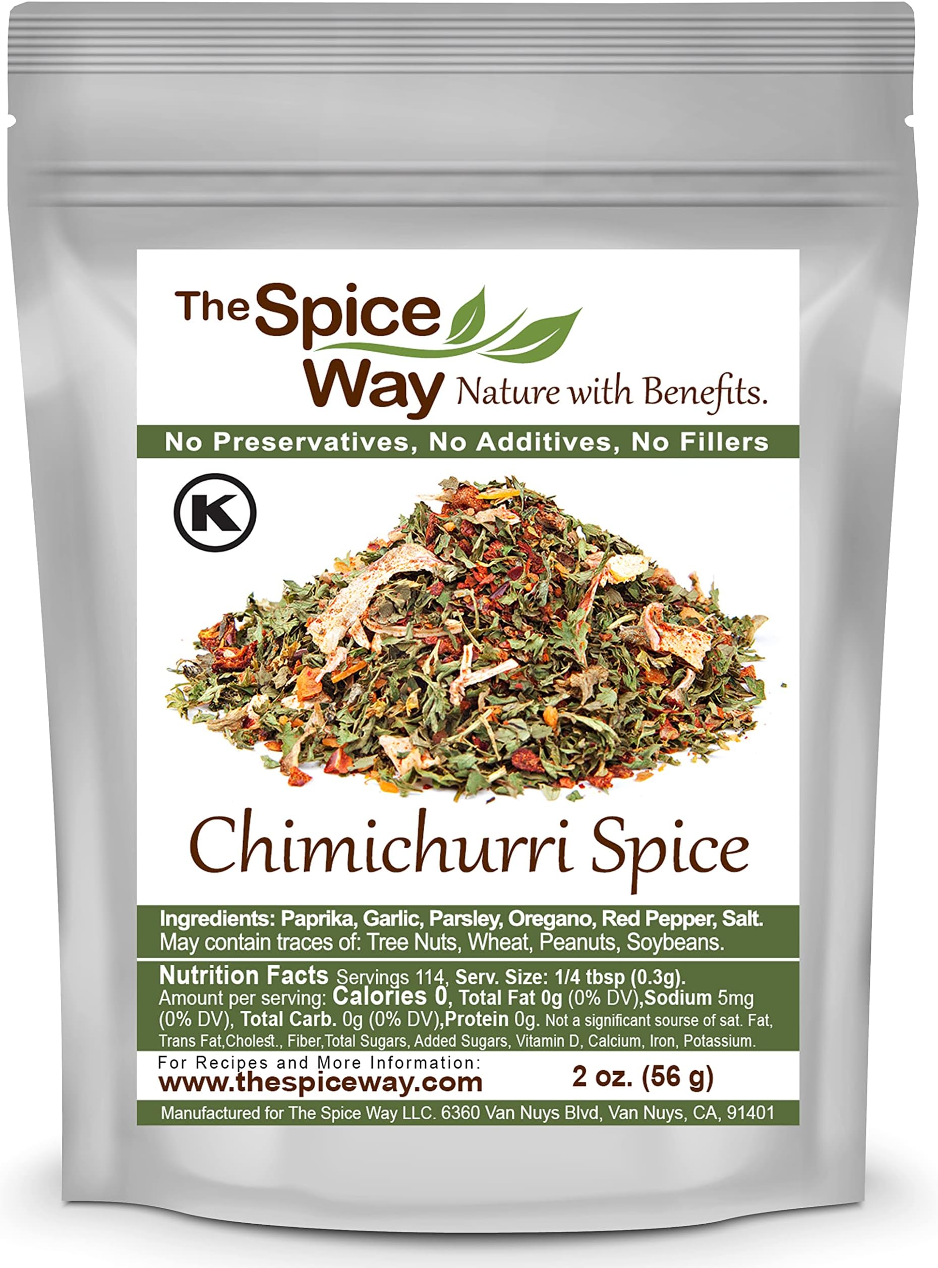 Amazon.com : Whole Foods Market, Organic Chimichurri Seasoning, 1.09 oz ...