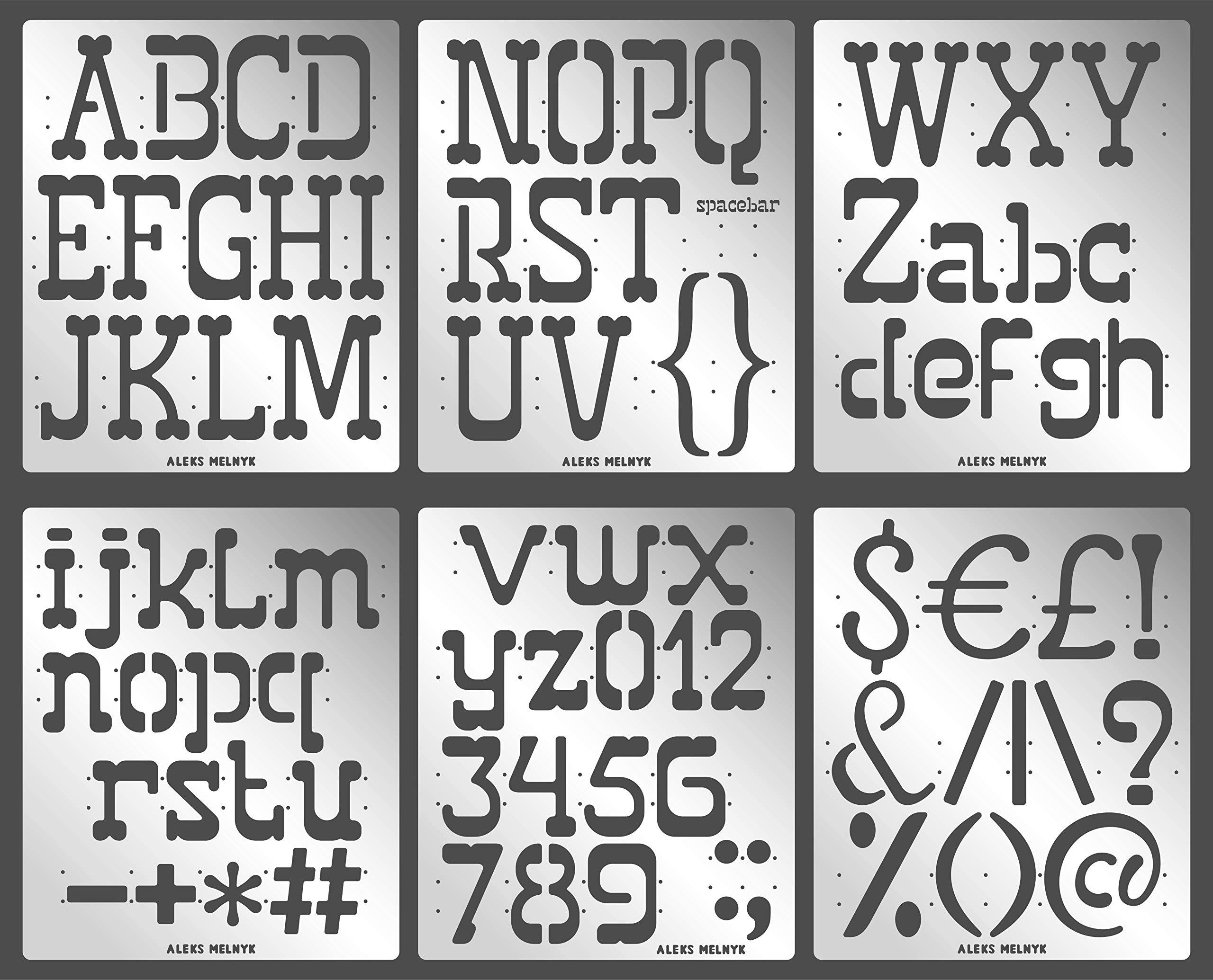 Aleks Melnyk 53 Pyrography Stencils Wood Burning Kit 6 Pcs | Desertcart ...