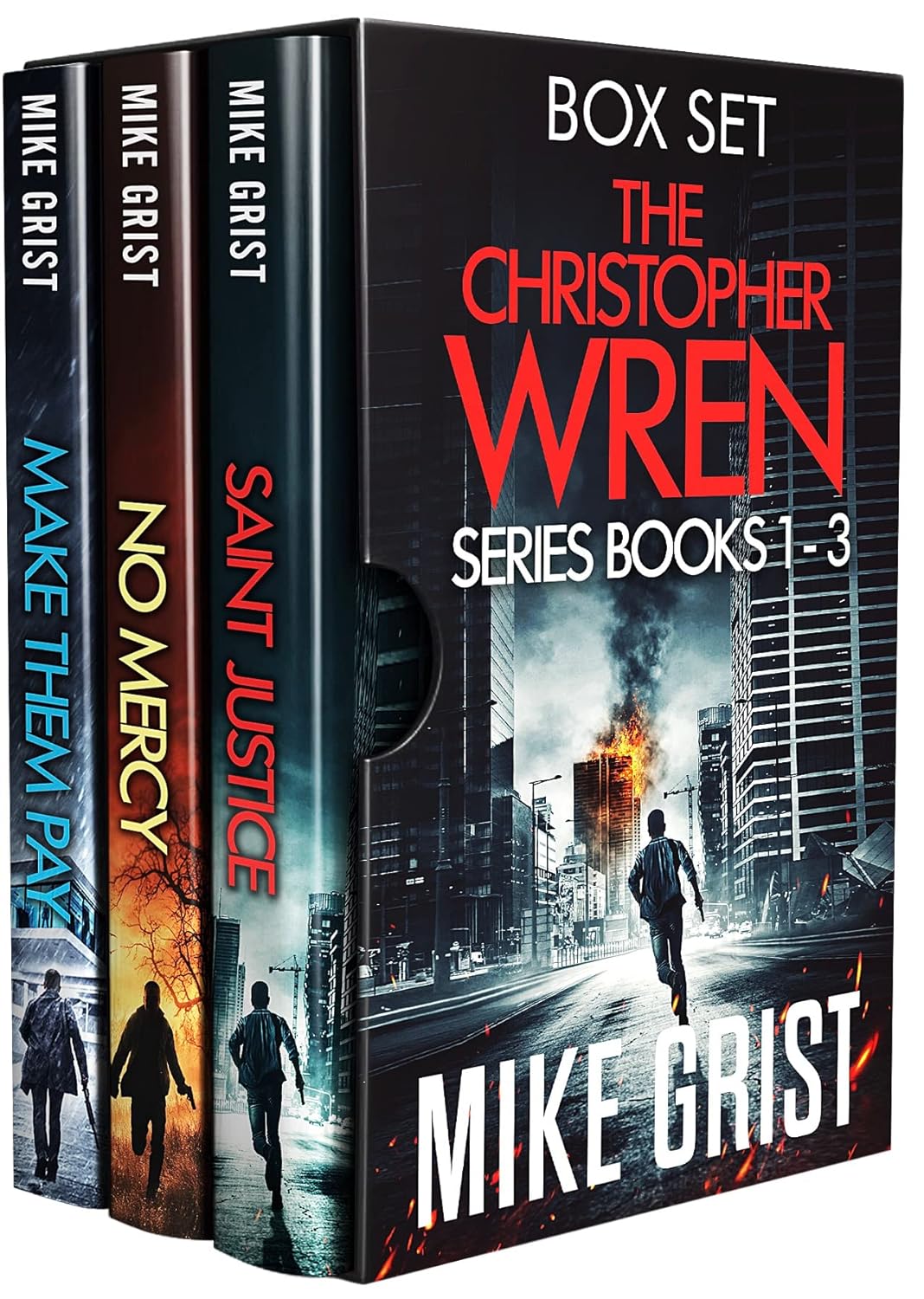 Amazon.com: The Christopher Wren Series: Books 1-3 eBook : Grist, Mike ...