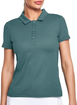 Amazon.com: Ewedoos Womens Golf Shirts Breathable UPF 50+ Sun ...