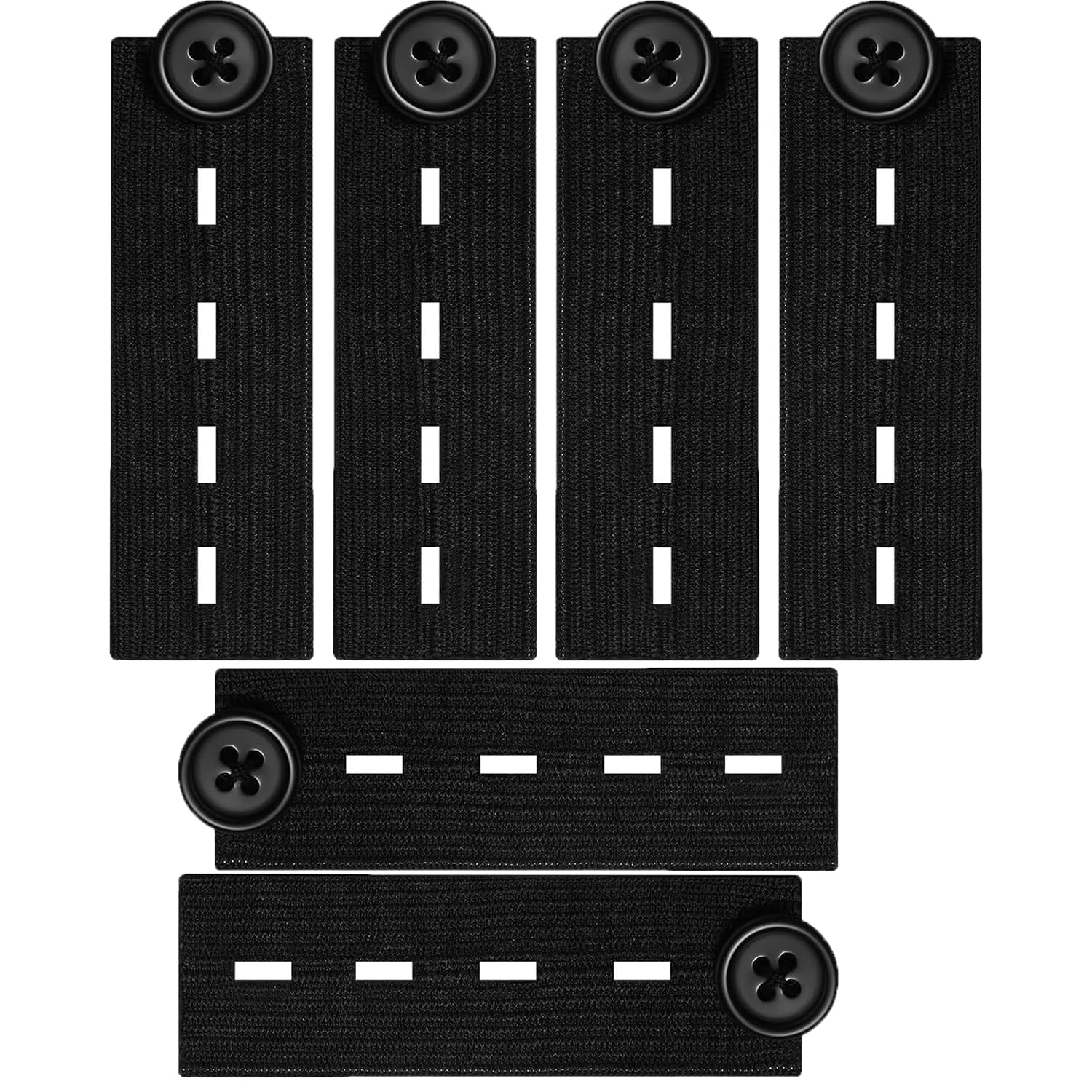 Trouser Waist Extender Set - Adjustable Button Extender for Pants ...