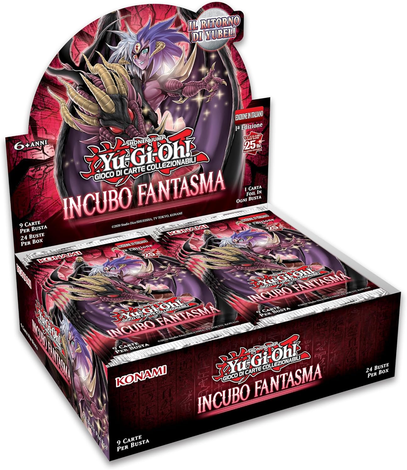 Yu-Gi-Oh! TCG - INCUBO FANTASMA (BOX 24 BUSTE) - ITA : Amazon.it ...
