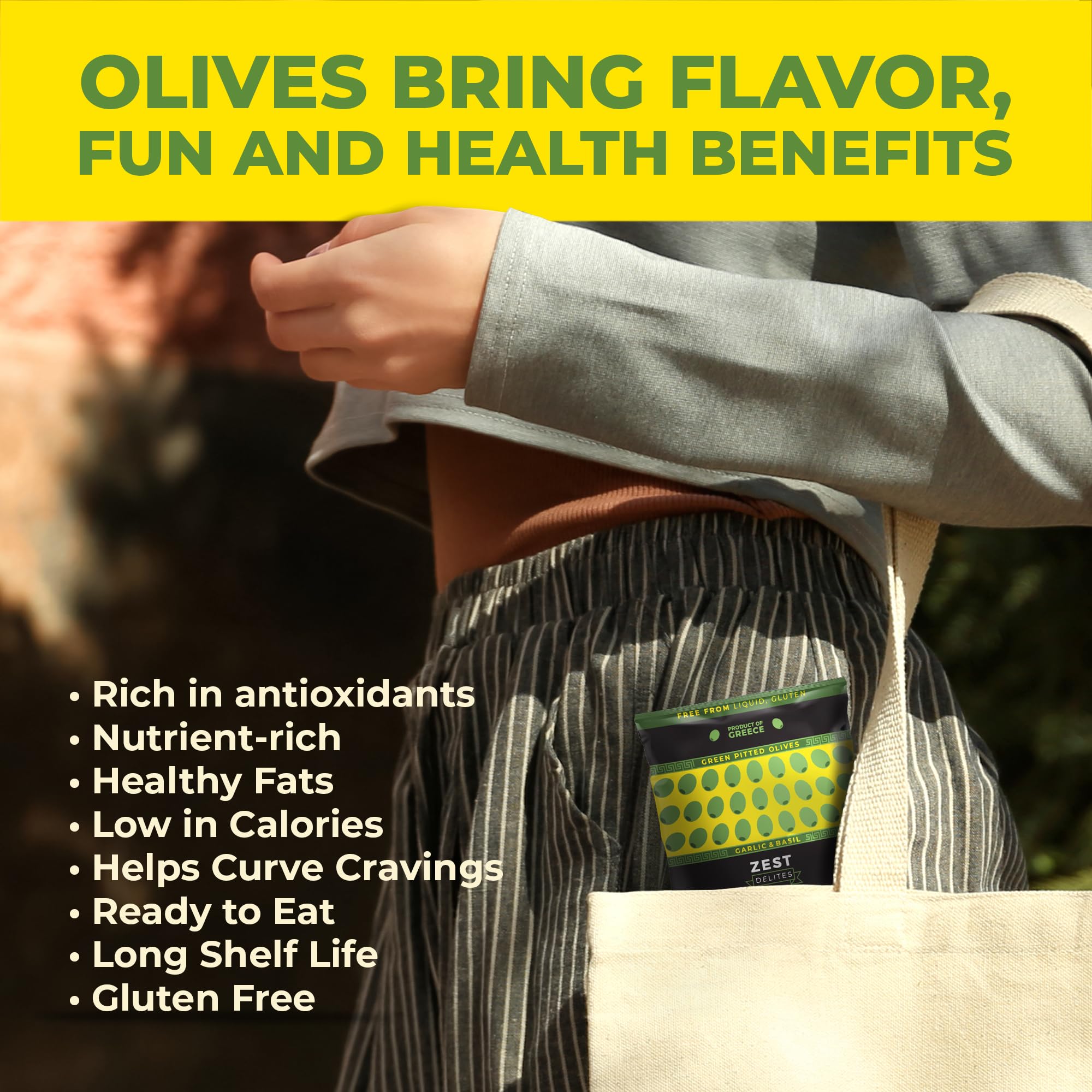 Snapklik.com : Pitted Greek Olives By Zest Delites, 100% Natural Pitted ...