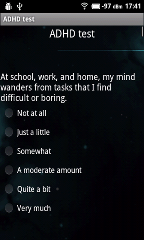 ADHD Self Test - App on Amazon Appstore