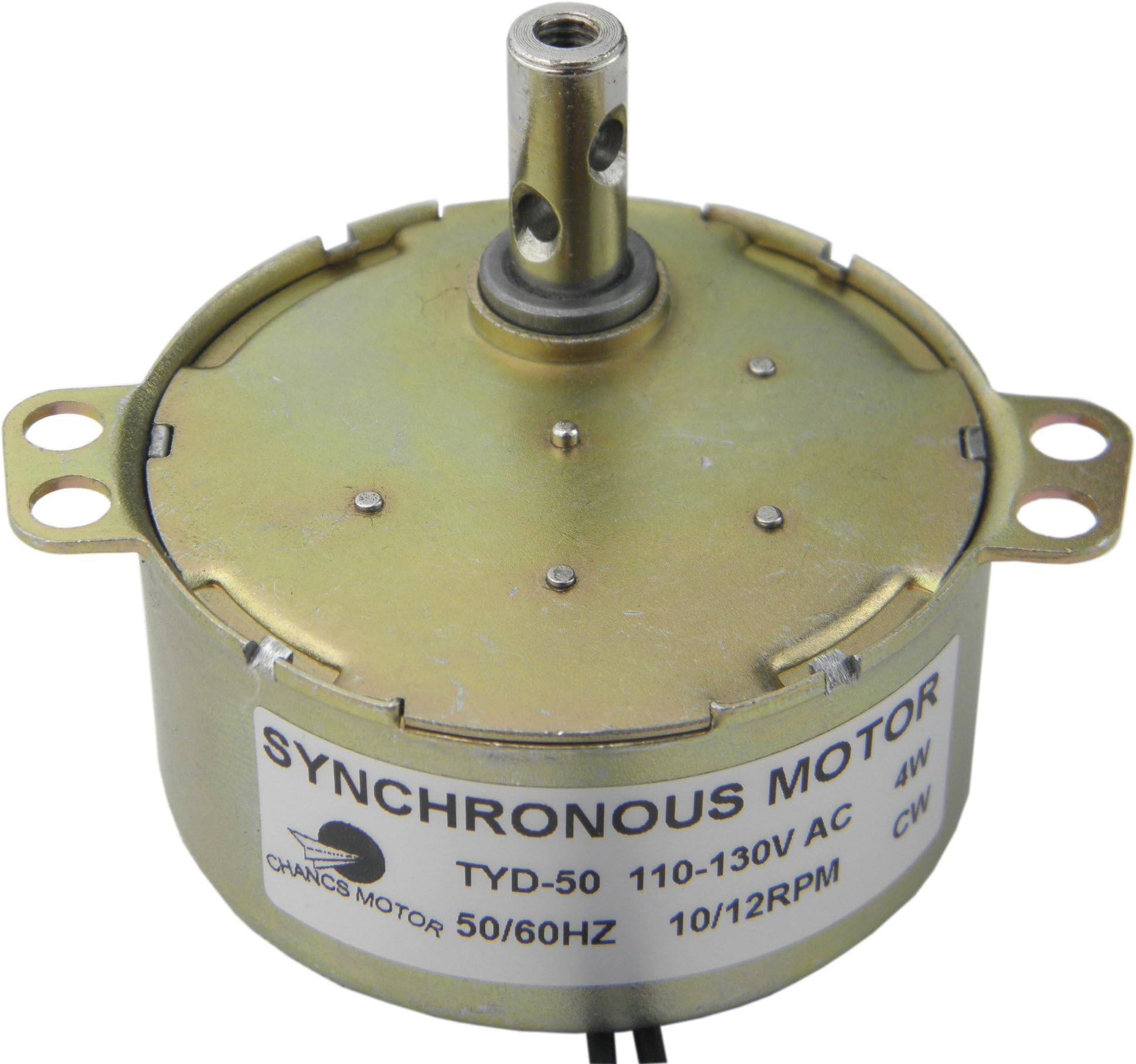 Amazon.com: CHANCS Synchronous Turntable Motor TYC-50 110V 5-6RPM AC100 ...