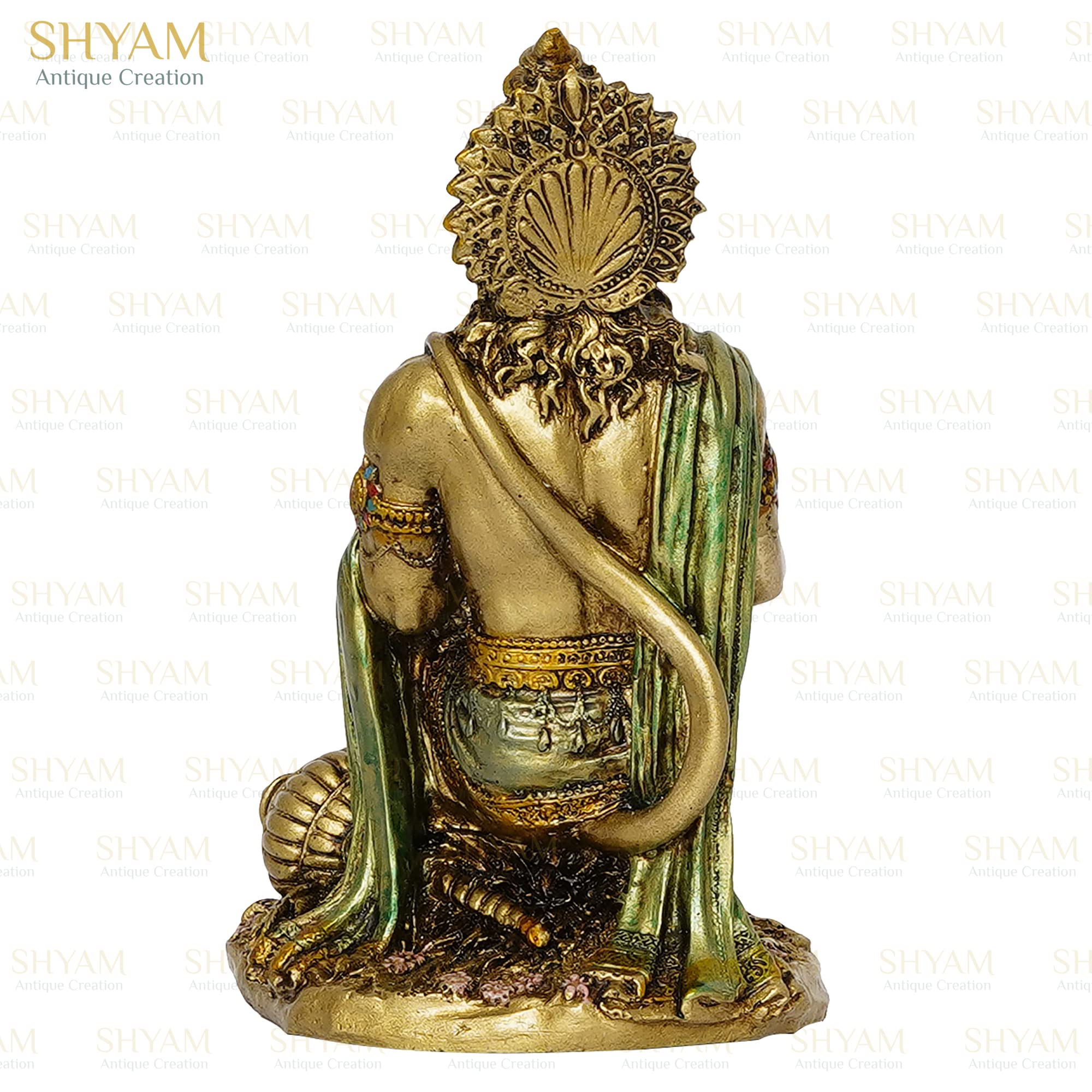 Hindu God Hanuman Ji Hanuman ... Vintage Style Indian Hindu Devotional