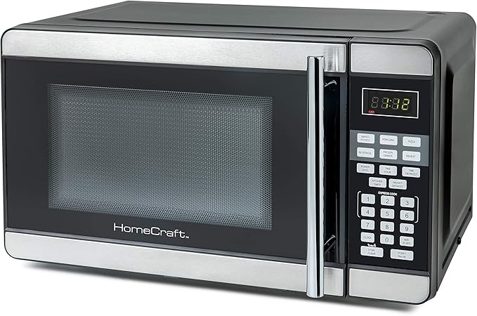 Amazon.com: HomeCraft HCMO7SB 0.7 Cu. Ft. Stainless Steel Microwave ...