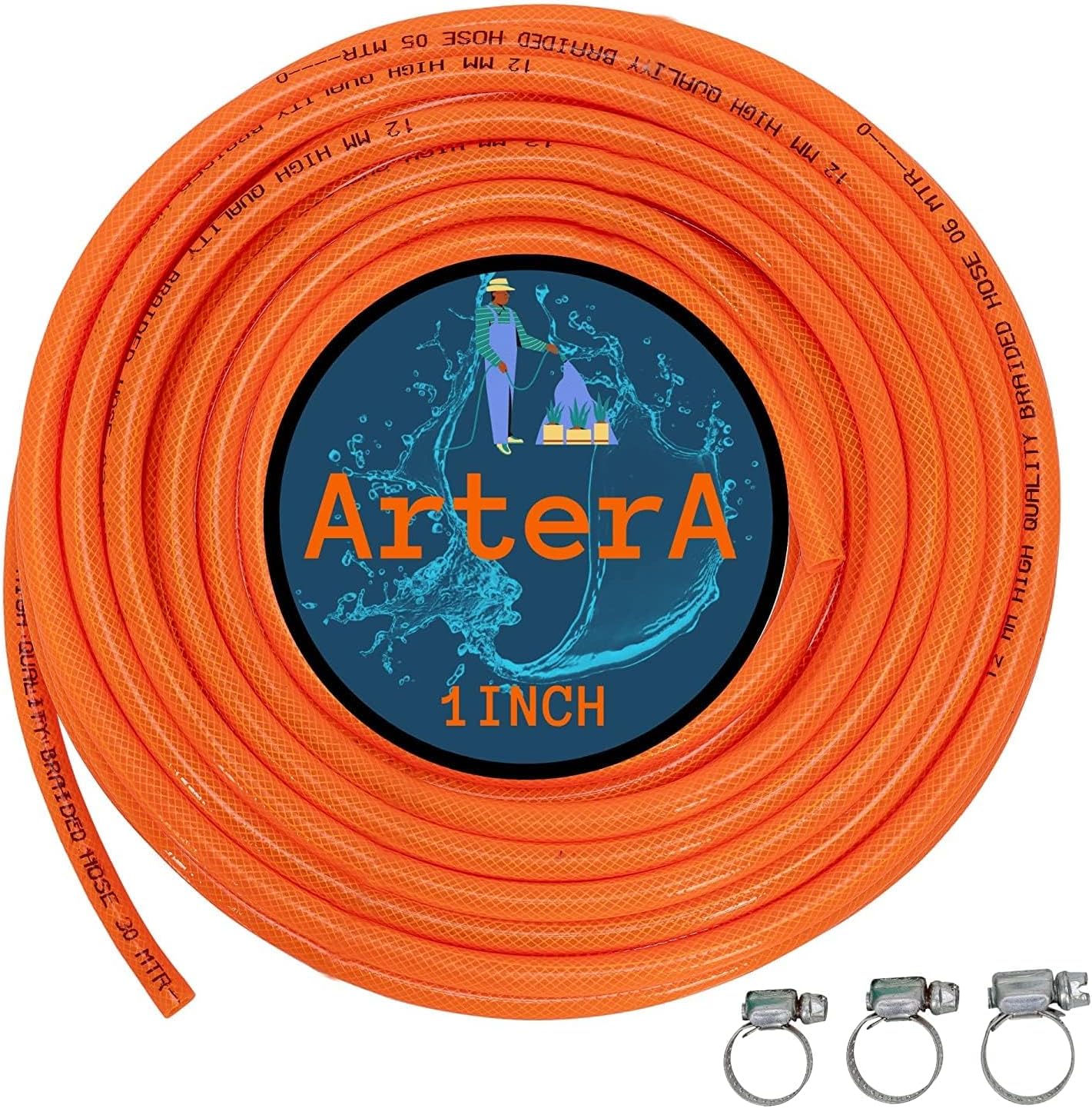 pvc tubing Garden Hose Pipe - 25 mm 30 m (1 Inch) : Amazon.in: Garden ...
