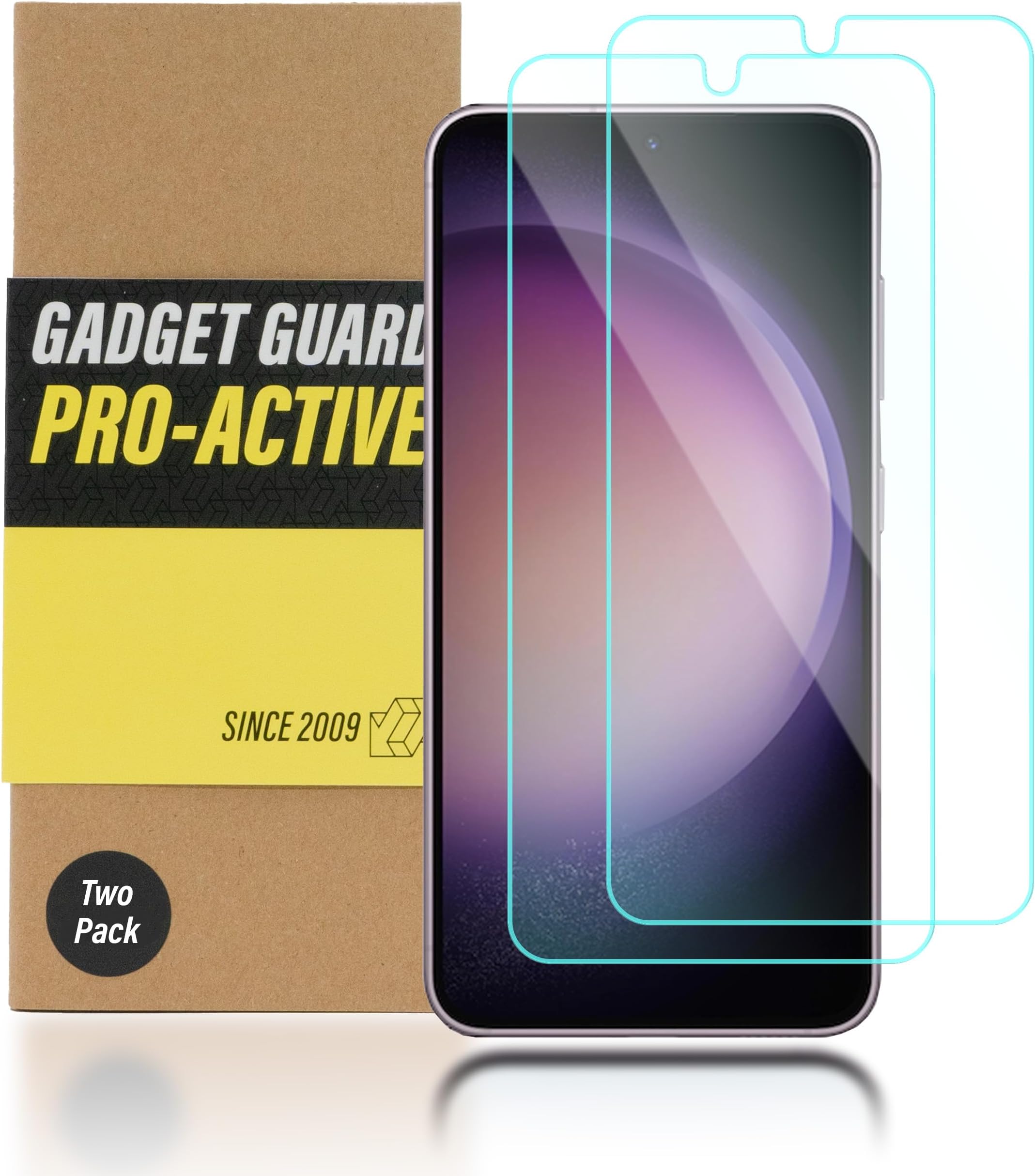 Amazon.com: Gadget Guard Glass for Galaxy S23 Screen Protector [Pro ...