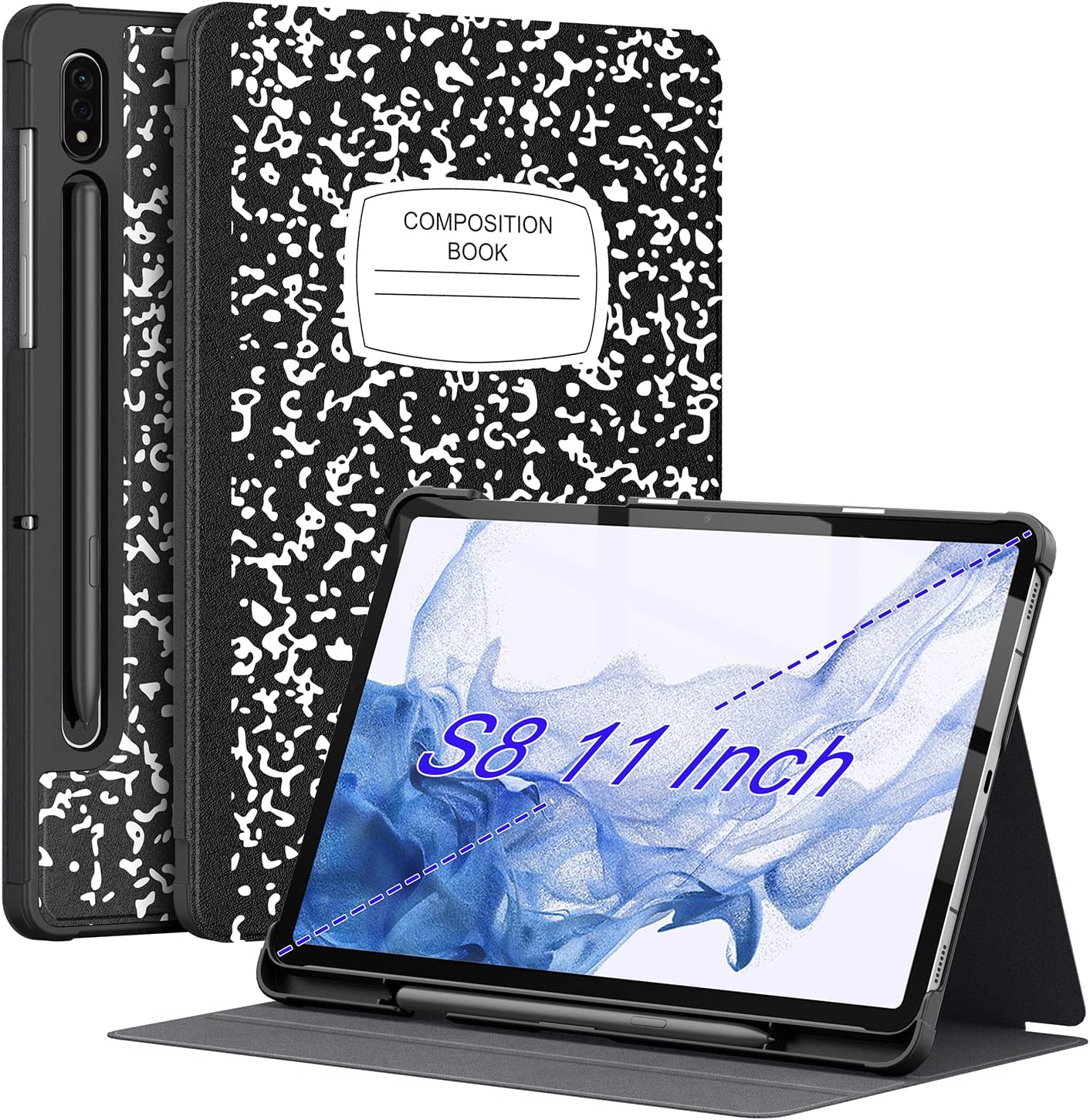 Amazon.com: JETech Case for Samsung Galaxy Tab S8 2022/S7 2020 11-Inch ...