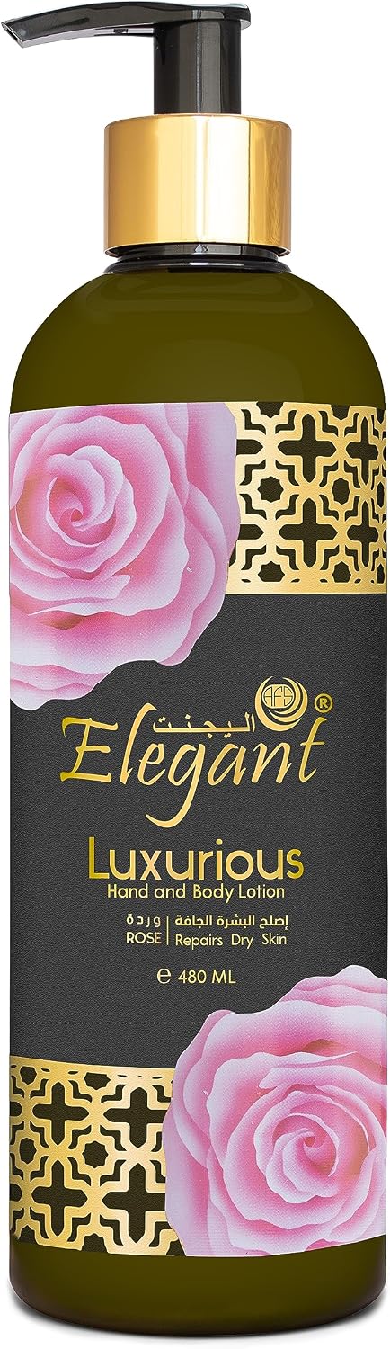 Elegant Sakura Rose Luxurious Lotion – 480ML – Hand & Body Lotion for ...