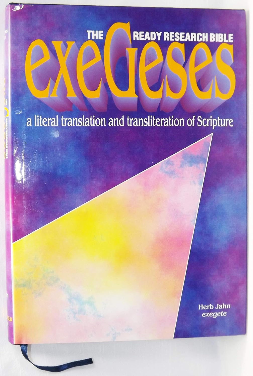 Exegeses: The Ready Research Bible: Herb Jahn: 9780529100566: Amazon ...