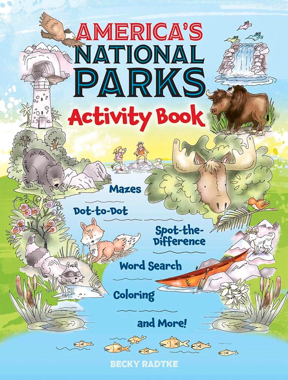 America's National Parks Activity Book (Dover Kids Activity Books ...