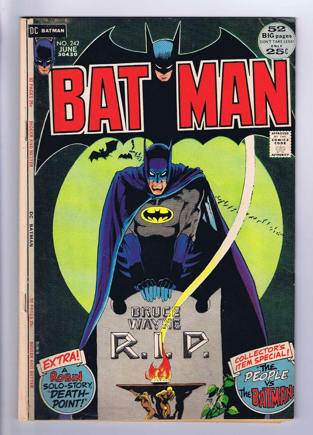 Batman No. 242 June 1972: Dennis O'Neil, Irv Novick and Dick Giordano ...