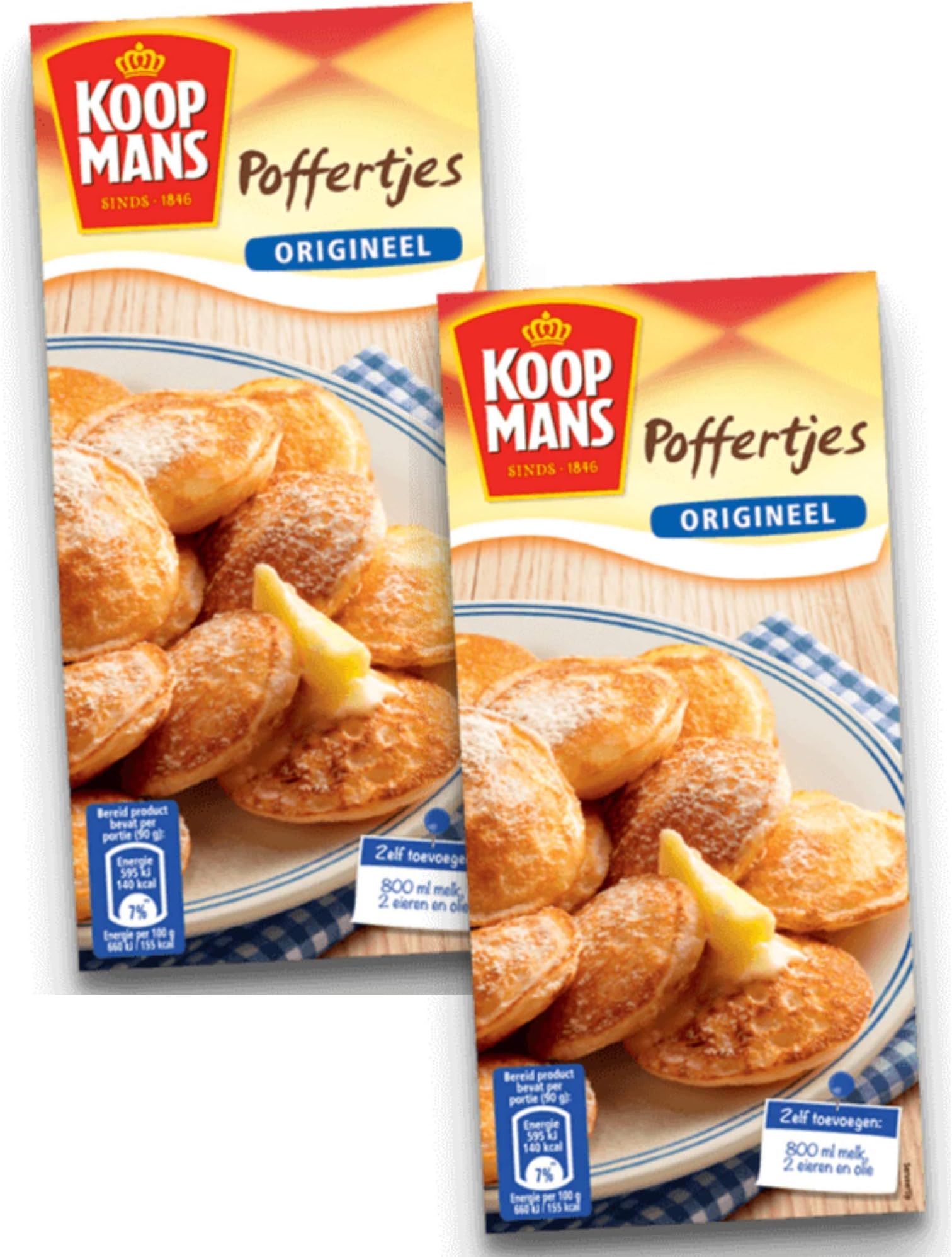 Amazon.com : Koopmans Poffertjes Mix (400 Gr.) - Imported From Holland ...