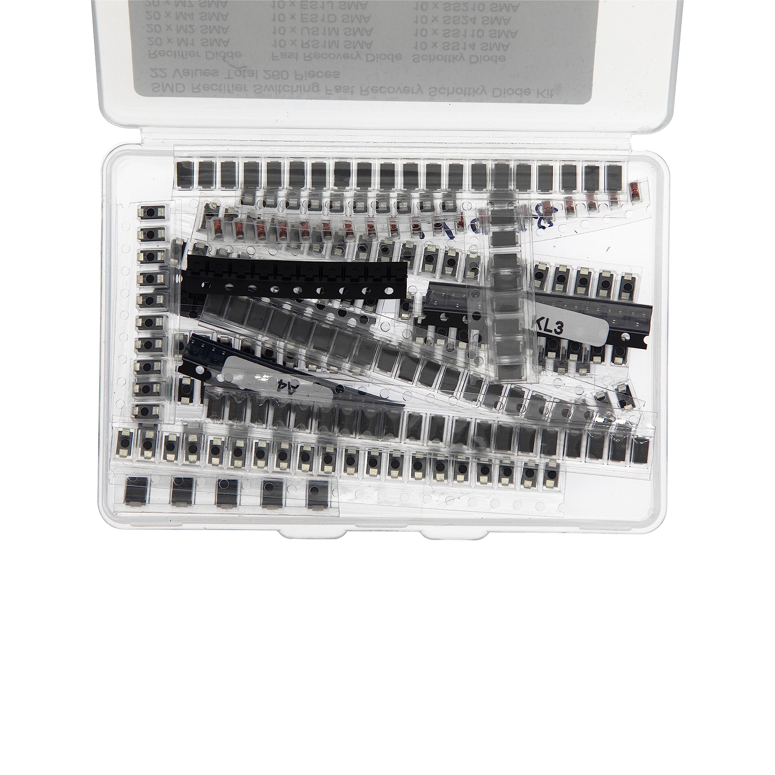 Snapklik.com : 22 Values Total 260 Pieces SMD Rectifier Diode Fast ...