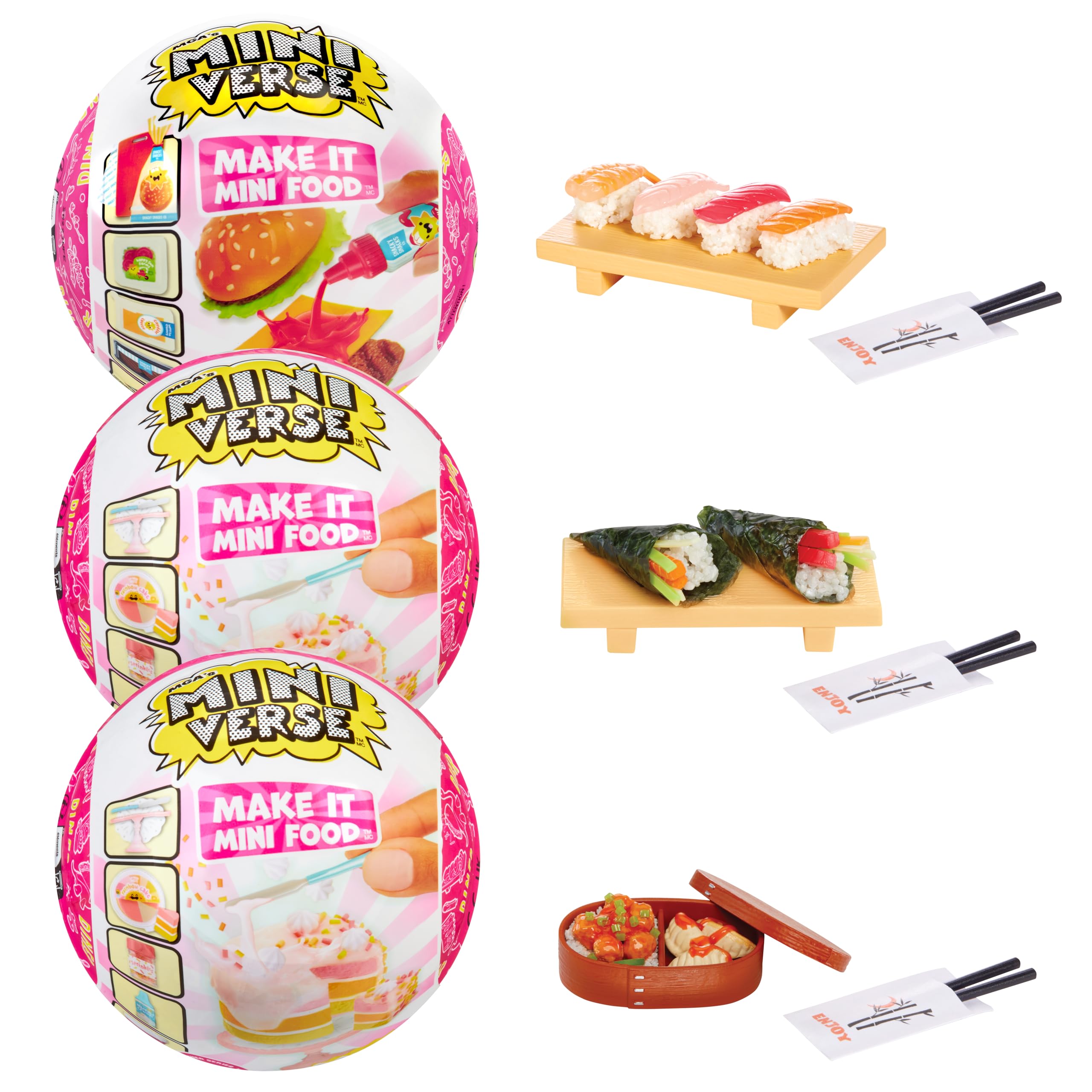 MGA's Miniverse - Make It Mini Sushi Restaurant Pack