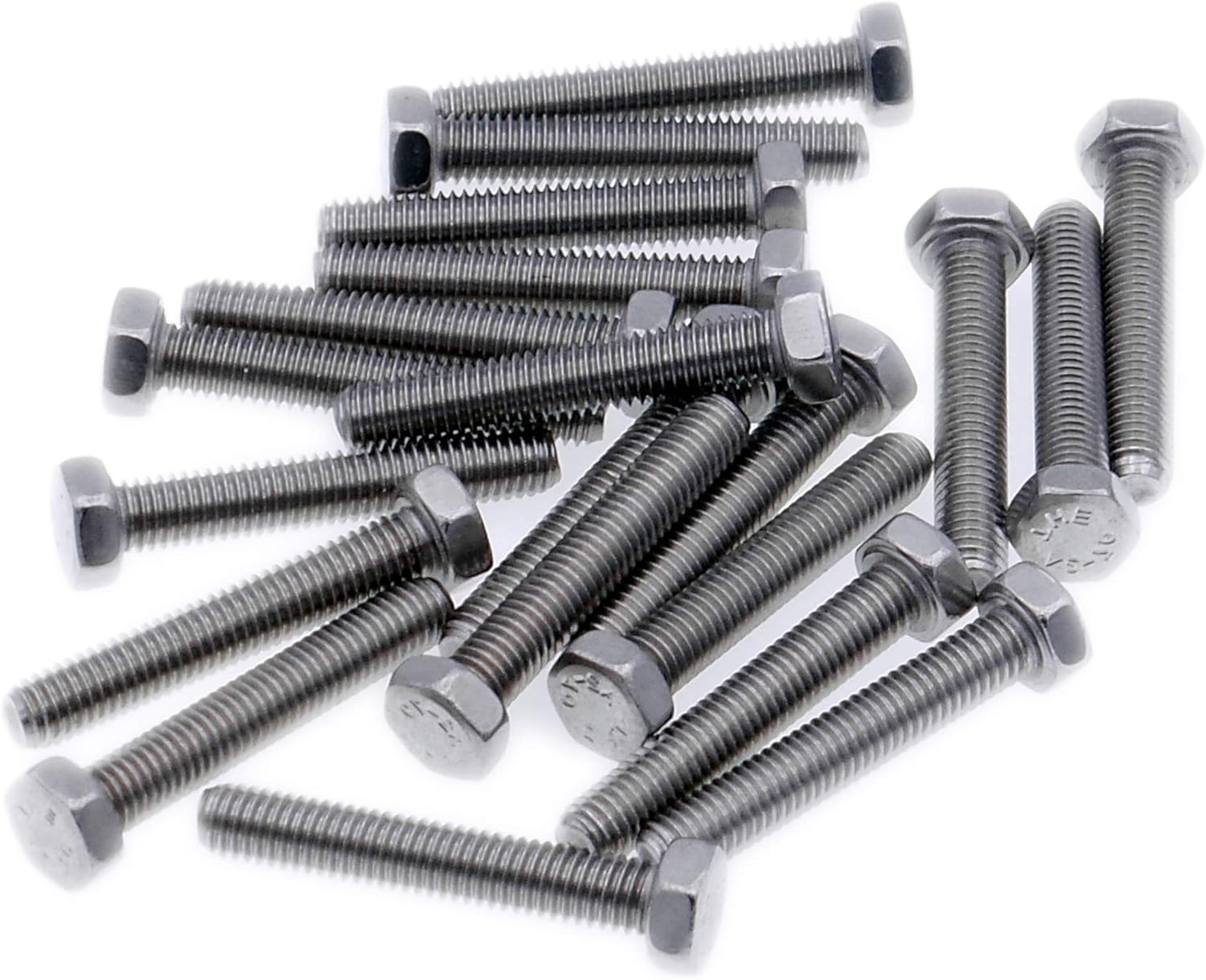 M4 (4mm x 25mm) Hex Bolt (Fully Threaded Setscrew) – Stainless Steel ...