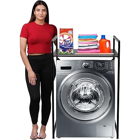 SteelManic 1-Shelf Over Washing Machine Rack Stand - Multipurpose Space ...