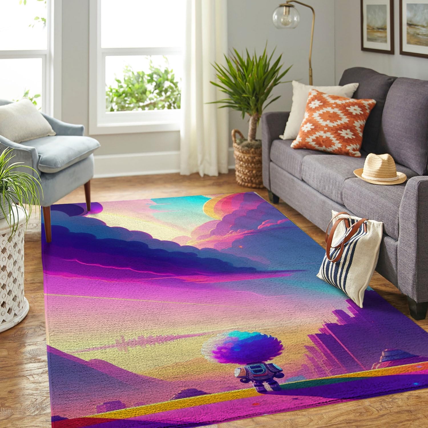 Amazon.com: Little Tiger Whimsical Cartoon Characters Rug for a Fun ...