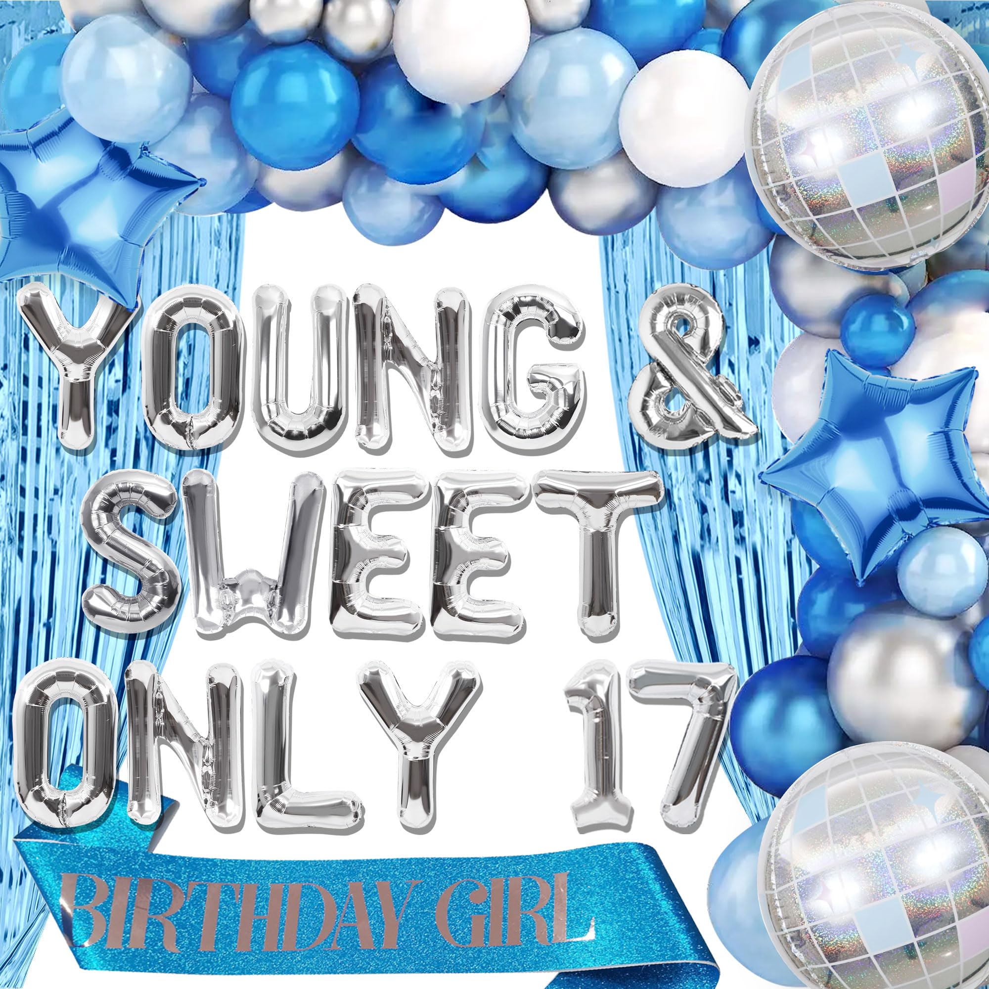 Amazon.com: Roaring Good Time Silver Blue Young and Sweet Only 17 ...