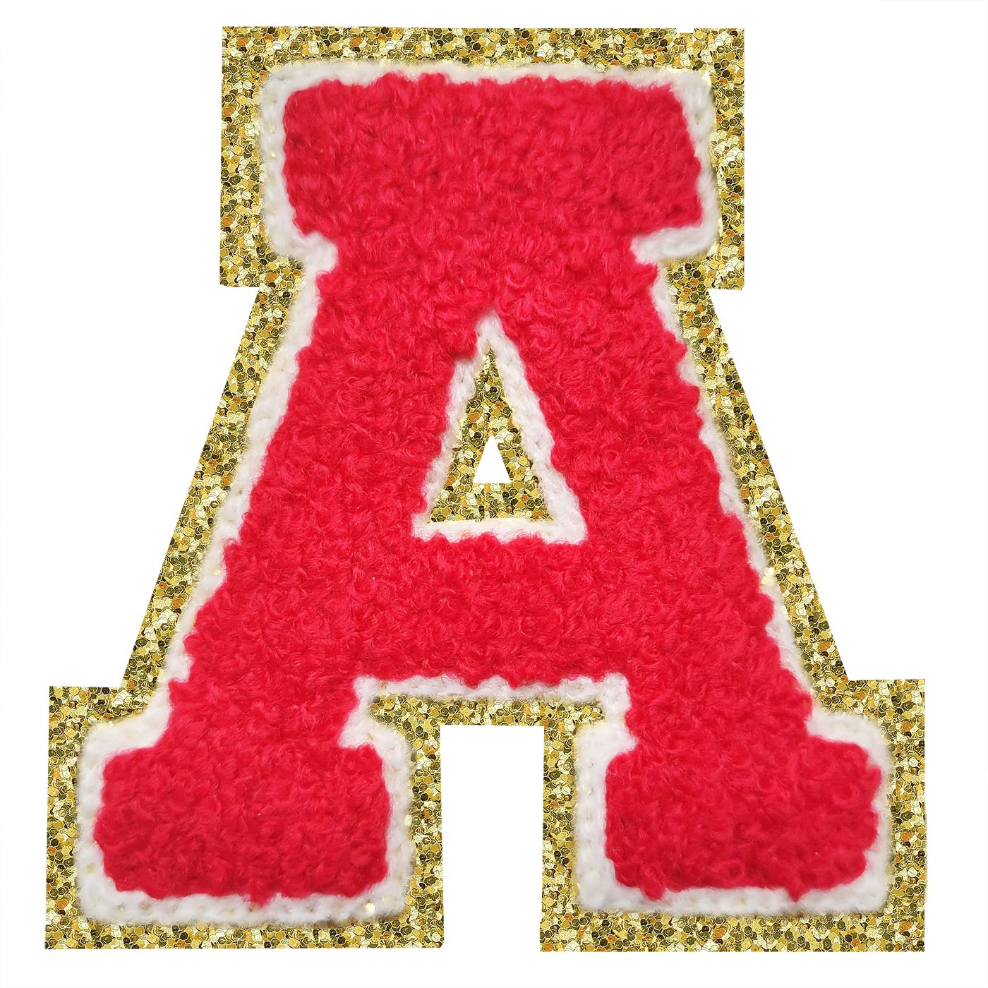 Amazon.com: Letter Patches Iron on 3Pcs Chenille Letters for Jackets 3 ...
