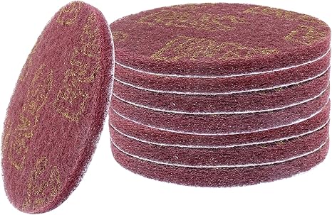 Amazon.com: Hordion 8Pcs Scrub Pads Round Scrubber Scouring Pads ...