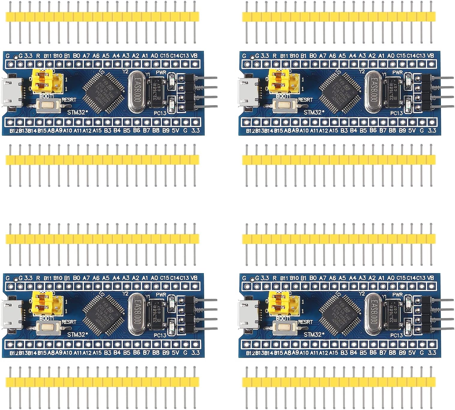 Amazon.com: AITRIP 4PCS STM32F103C6T6 ARM STM32 Minimum System ...