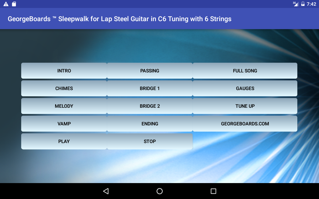 Sleepwalk C6 Lap Steel Guitar - App on Amazon Appstore