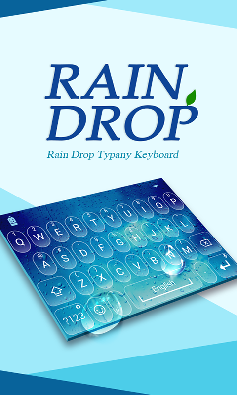 Rain Drop Theme&Emoji Keyboard - App on Amazon Appstore