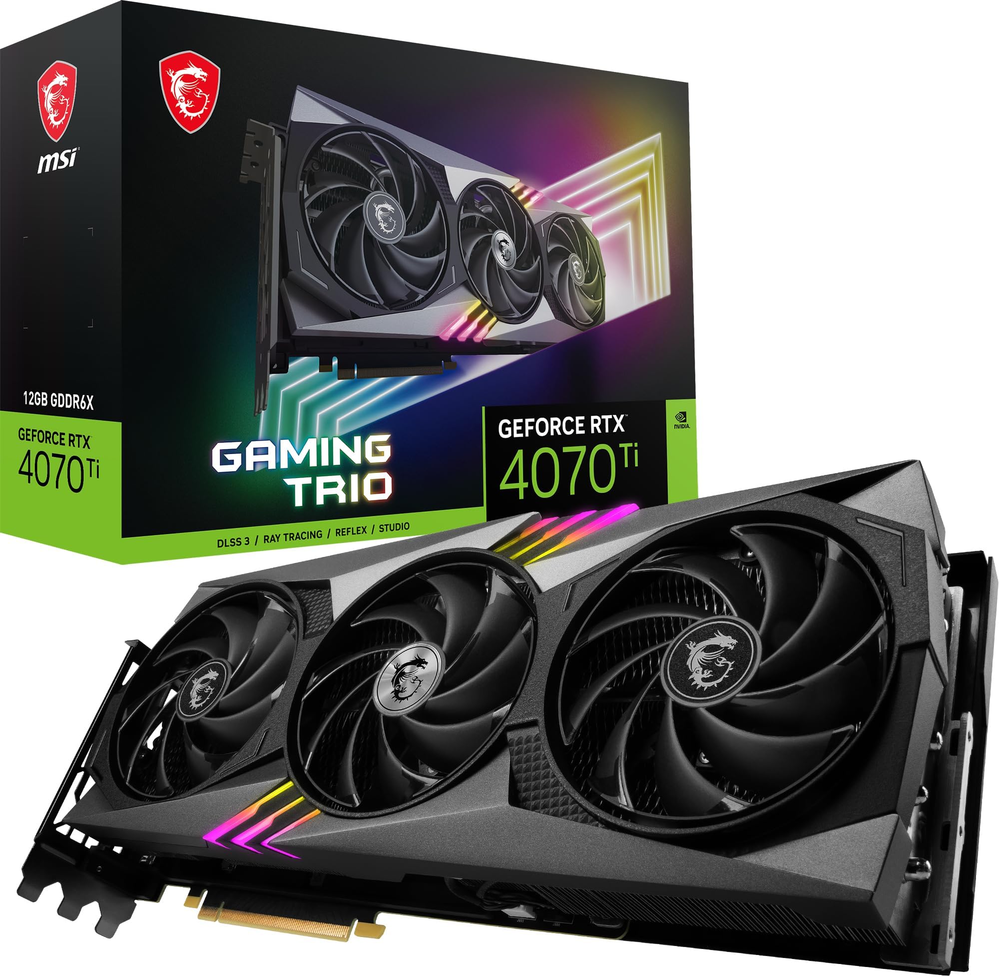 MSI GeForce RTX 4070 Ti SUPRIM X 12G Nvidia GeForce RTX 4070 Carte ...