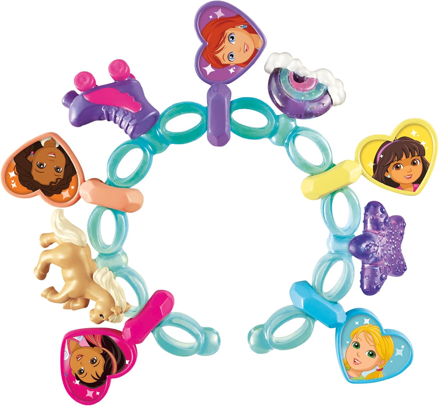 Fisher-price Nickelodeon Dora & Friends Dora Magic Charm Bracelet ...