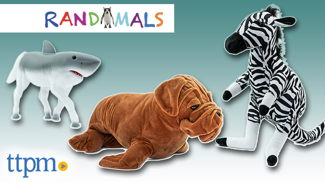 Watch Randimals Plush and Figures Seadog, Zangaroo, Eagard, & Hork from ...