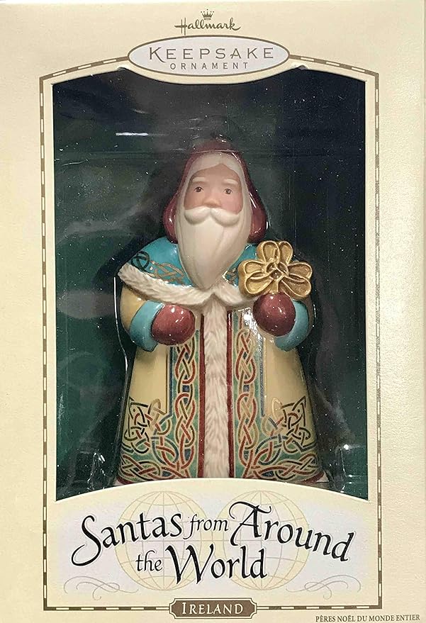 Amazon.com: Hallmark Santas From Around the World Ireland : Home & Kitchen